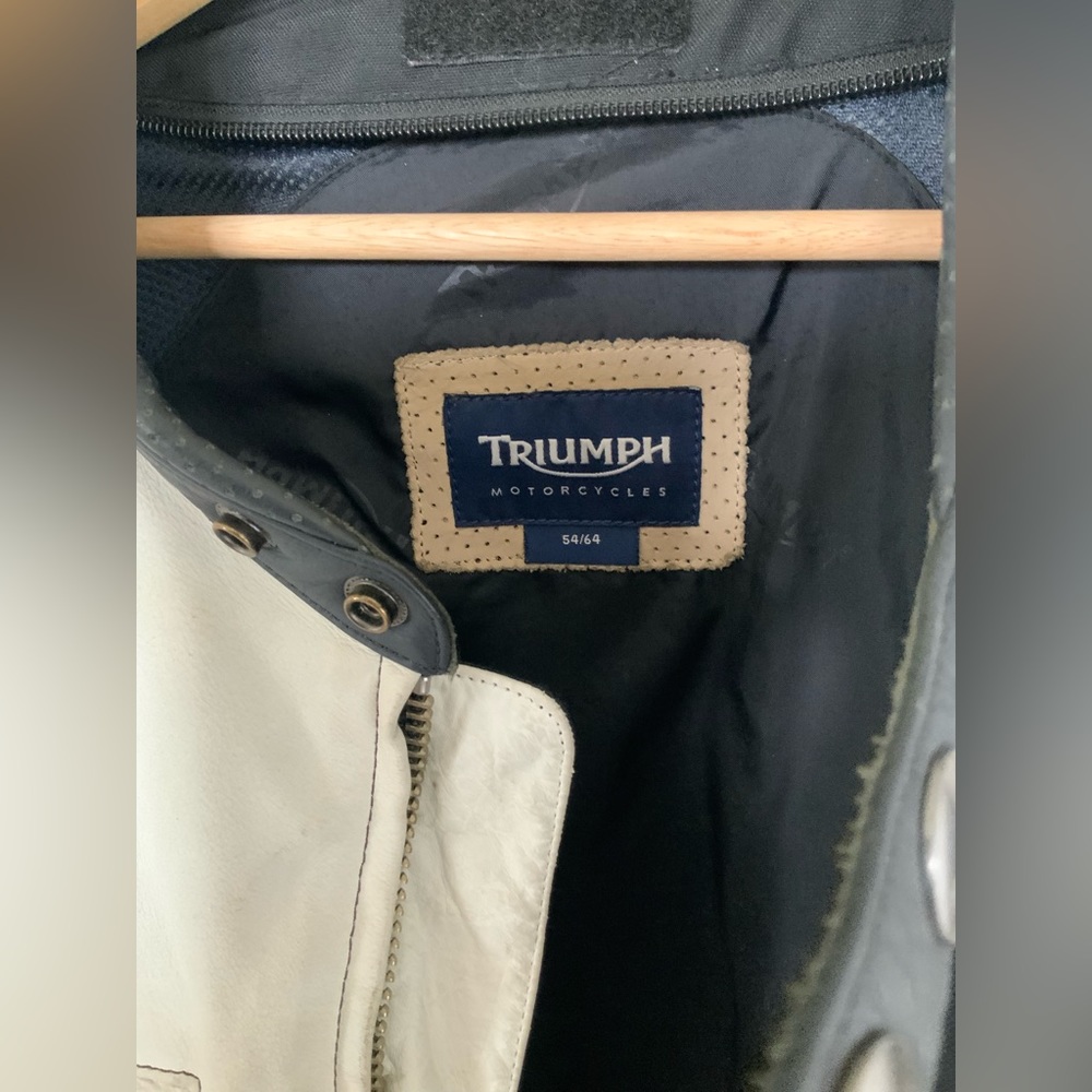 Triumph Leather Jacket Rare - Gem